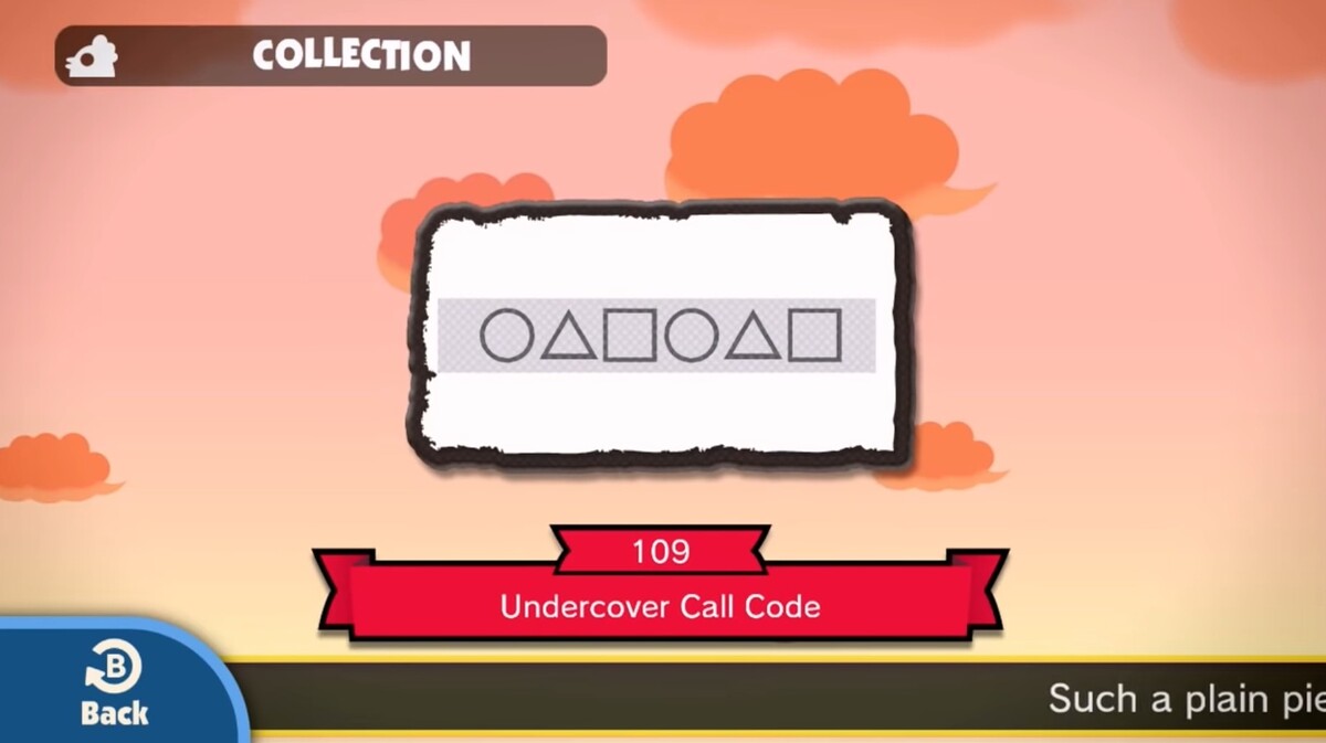 File:Undercover Call Code.jpg - Super Mario Wiki, the Mario encyclopedia