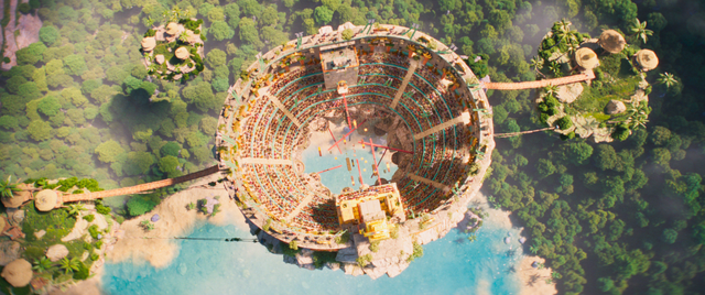 File:Coliseum top down view.png - Super Mario Wiki, the Mario encyclopedia