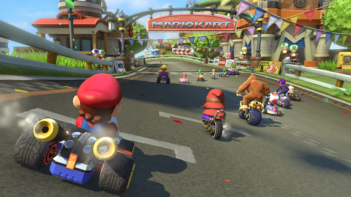 File:MK8 Mario Circuit Start Grid.png - Super Mario Wiki, the Mario ...