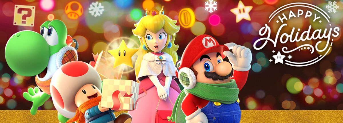 File:Nintendo Holiday Gift Guide 2021 banner homepage.jpg - Super Mario ...