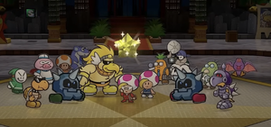 Glitzville reporter - Super Mario Wiki, the Mario encyclopedia