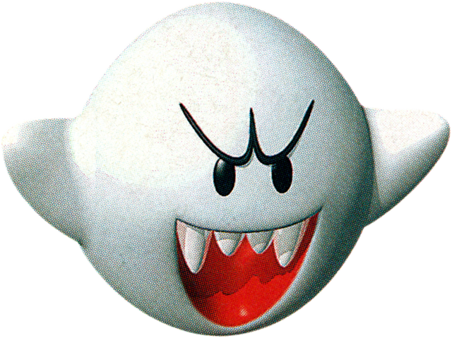 File:SM64 Big Boo Artwork.png - Super Mario Wiki, the Mario encyclopedia