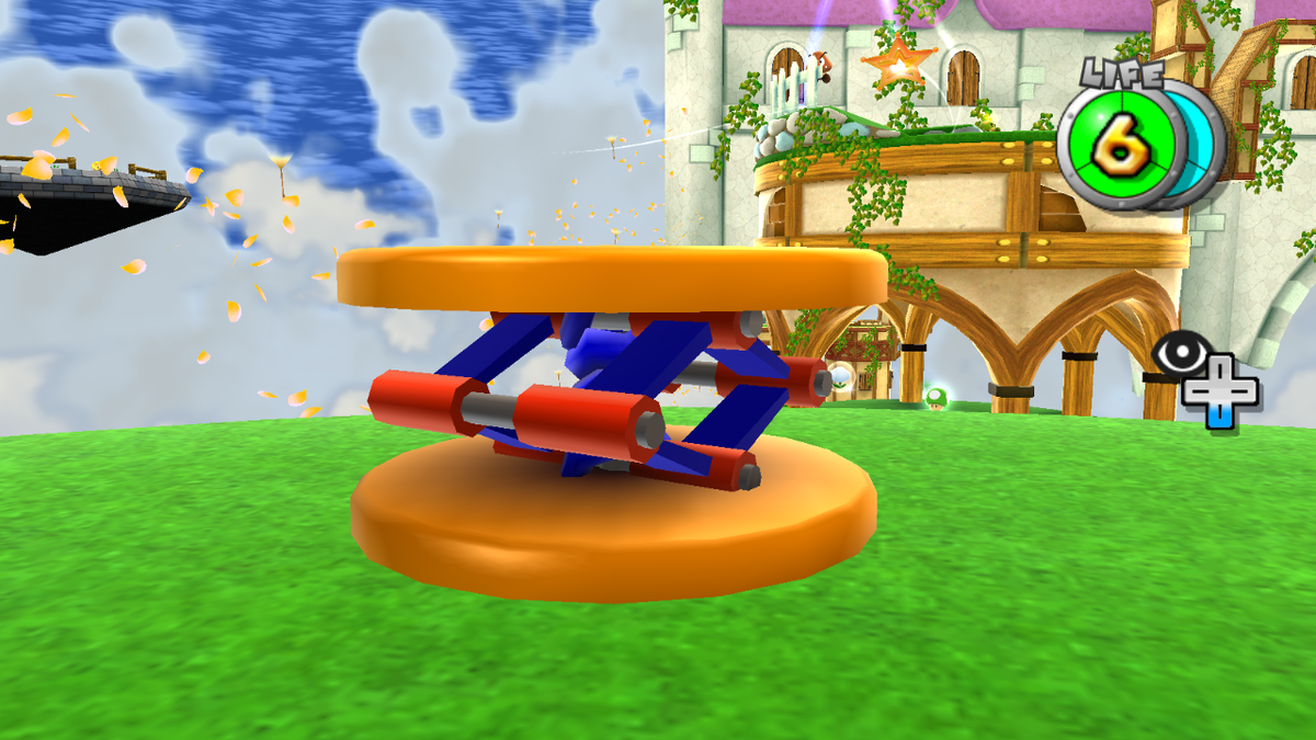 File:SMG2 Springboard.png - Super Mario Wiki, the Mario encyclopedia