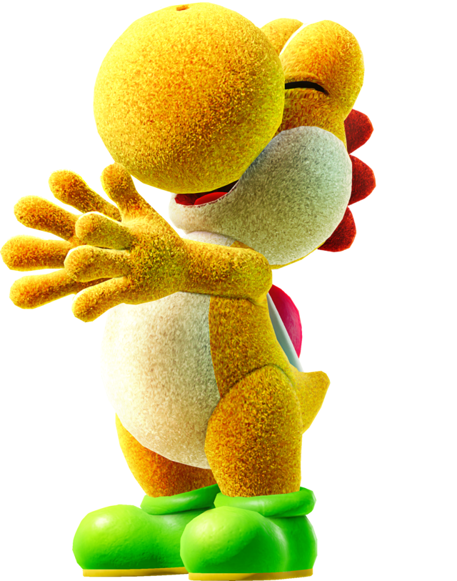 File:YCW Yellow Yoshi.png - Super Mario Wiki, the Mario encyclopedia