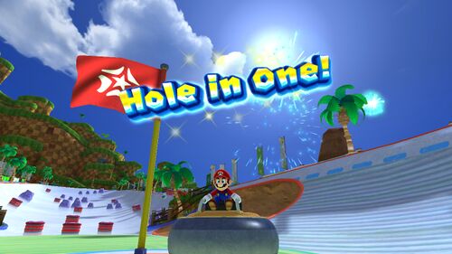 Hole-In-One Curling - Super Mario Wiki, the Mario encyclopedia
