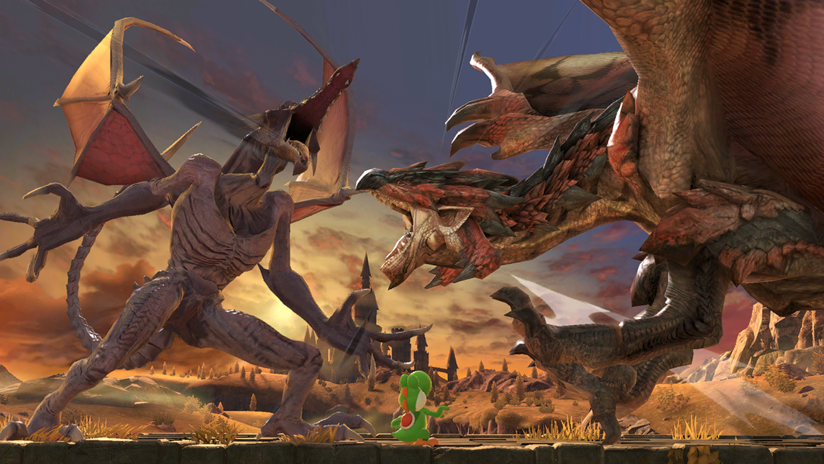 File:SSBU Classic Victory Ridley.png - Super Mario Wiki, the Mario ...