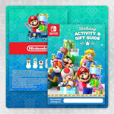 Nintendo Holiday Activity & Gift Guide - Super Mario Wiki, the Mario ...