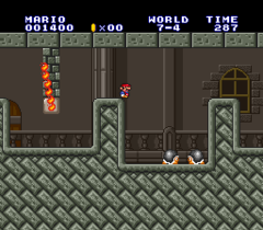 World 7-4 (Super Mario Bros.: The Lost Levels) - Super Mario Wiki, the ...