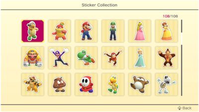 List of stickers in Super Mario Party - Super Mario Wiki, the Mario ...