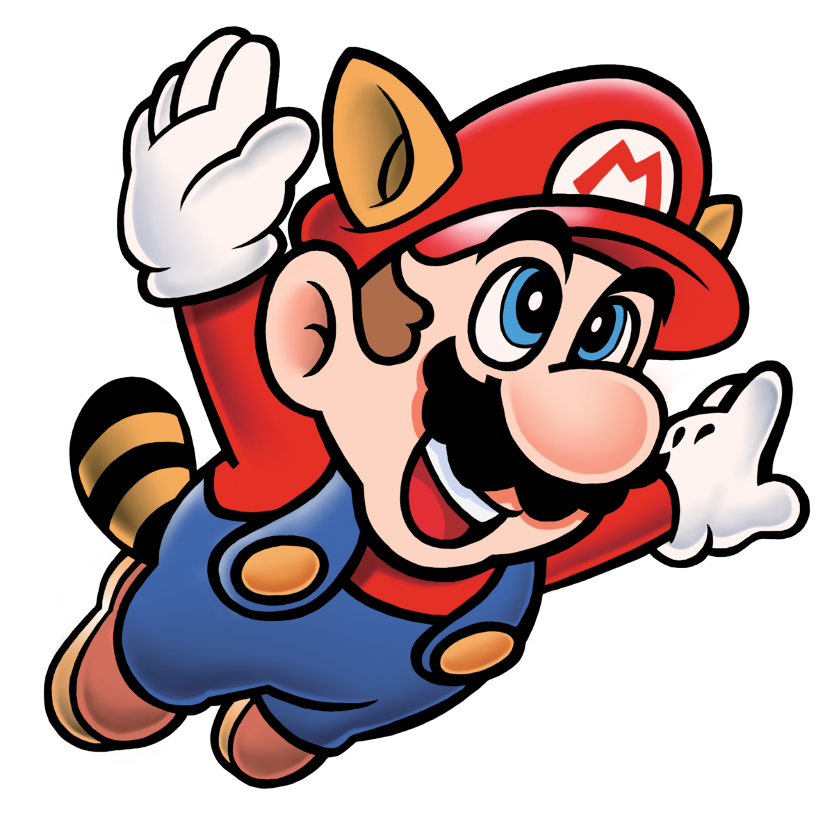 File:Raccoon Mario Artwork - Super Mario Bros. 3.png - Super Mario Wiki ...