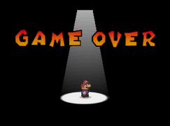 Game Over - Super Mario Wiki, the Mario encyclopedia