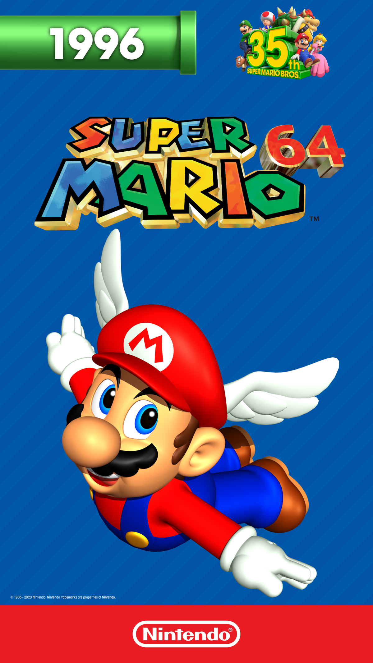 File:SM64 My Nintendo wallpaper smartphone.png - Super Mario Wiki, the ...