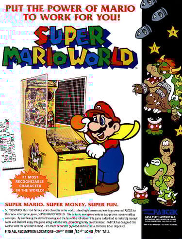 Super Mario World (arcade) - Super Mario Wiki, the Mario encyclopedia