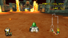 Bowser's Castle (Mario Kart Wii) - Super Mario Wiki, the Mario encyclopedia