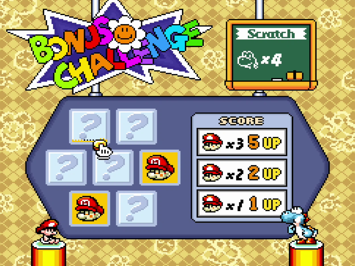 File:NM SMW2 Bonus Challenge.png - Super Mario Wiki, the Mario encyclopedia