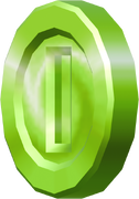 Green Coin - Super Mario Wiki, the Mario encyclopedia