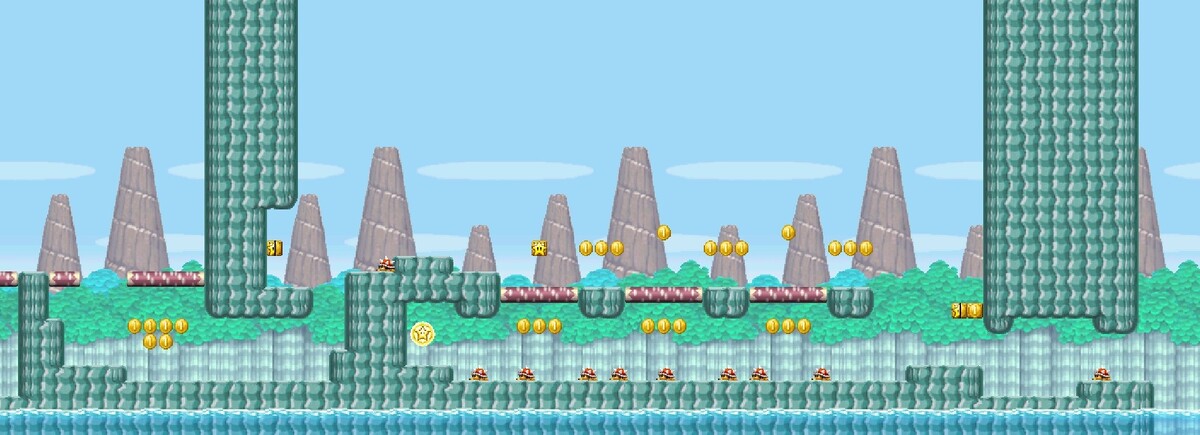 File:NSMB W6-2 3rd Star Coin.jpg - Super Mario Wiki, the Mario encyclopedia