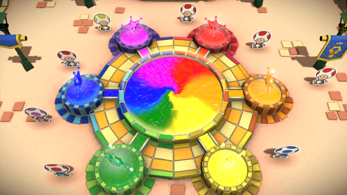 Prisma Fountain - Super Mario Wiki, the Mario encyclopedia