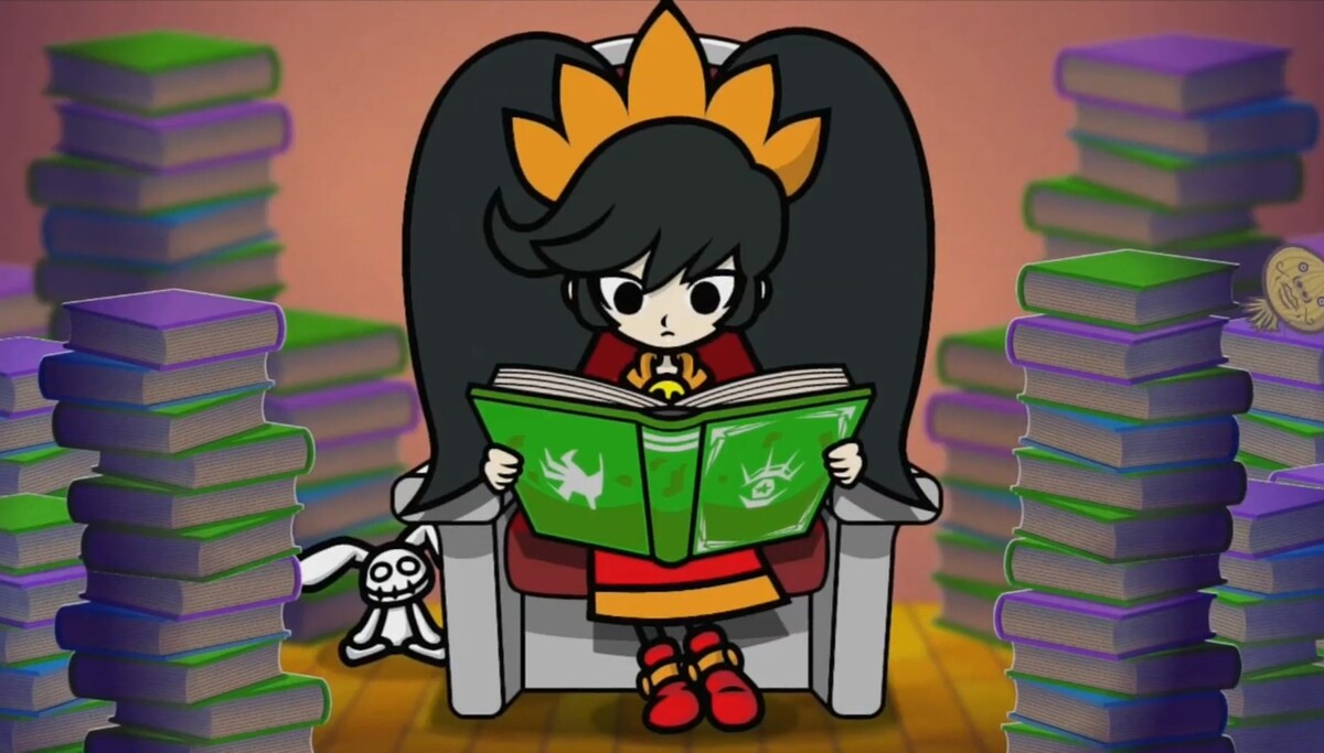 File:Reading a book.jpg - Super Mario Wiki, the Mario encyclopedia