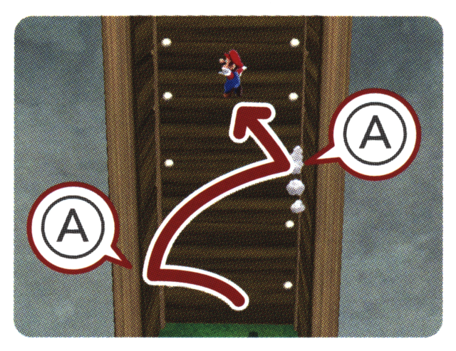 File:SMG2 Artwork Mario (Wall Jump).png - Super Mario Wiki, the Mario ...