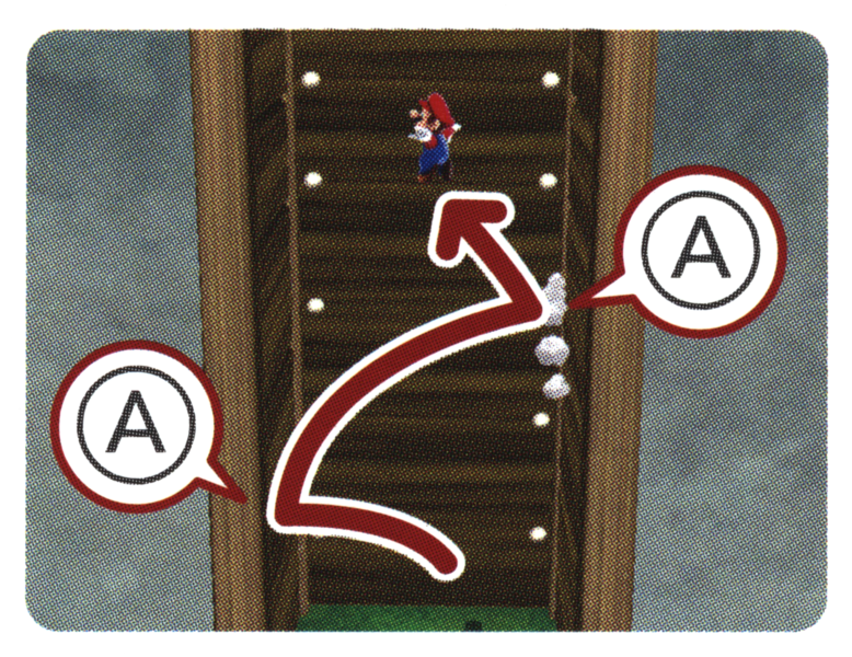 File:SMG2 Artwork Mario (Wall Jump).png - Super Mario Wiki, the Mario ...
