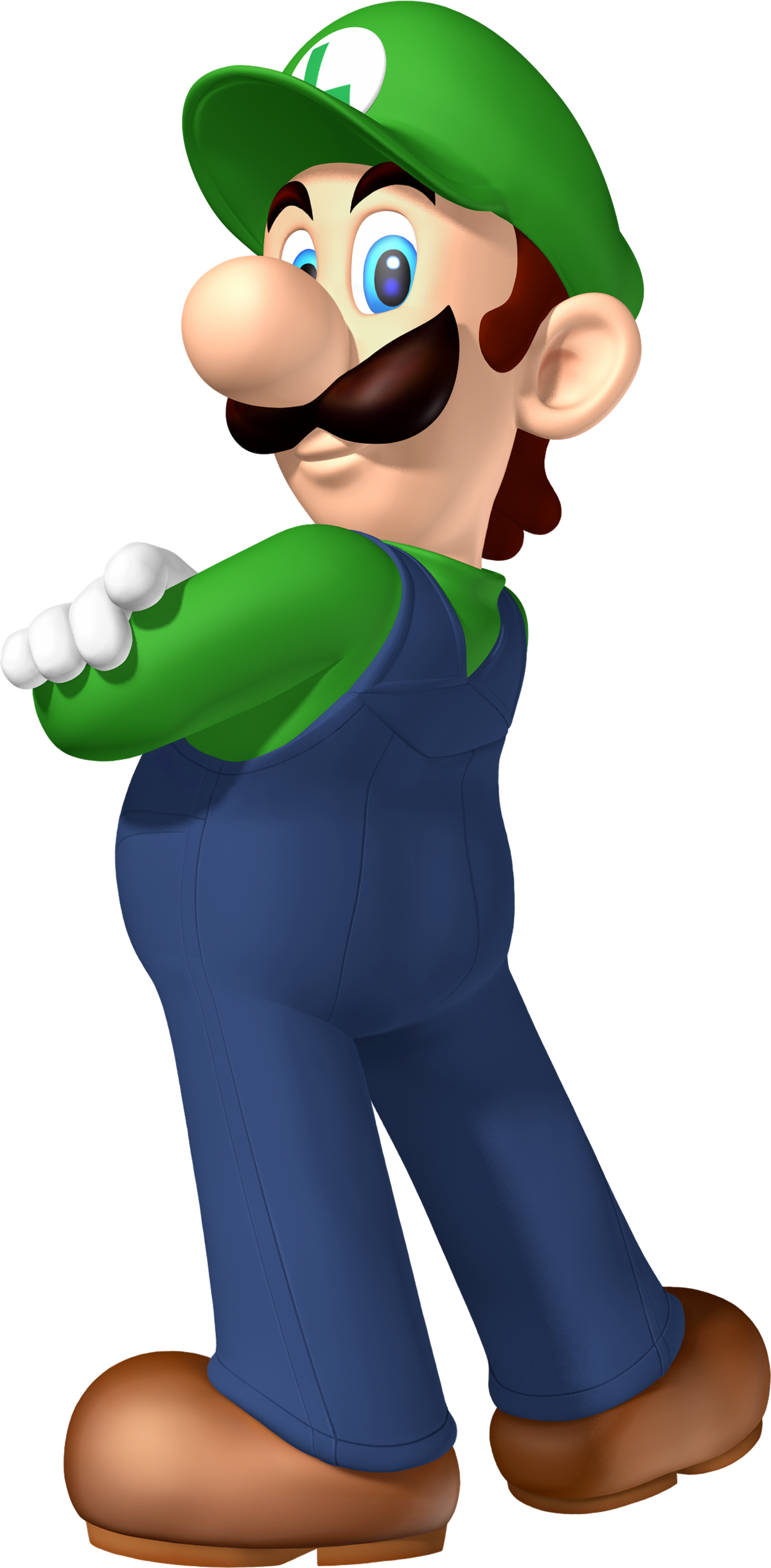 File:DDR Luigi Artwork.png - Super Mario Wiki, the Mario encyclopedia