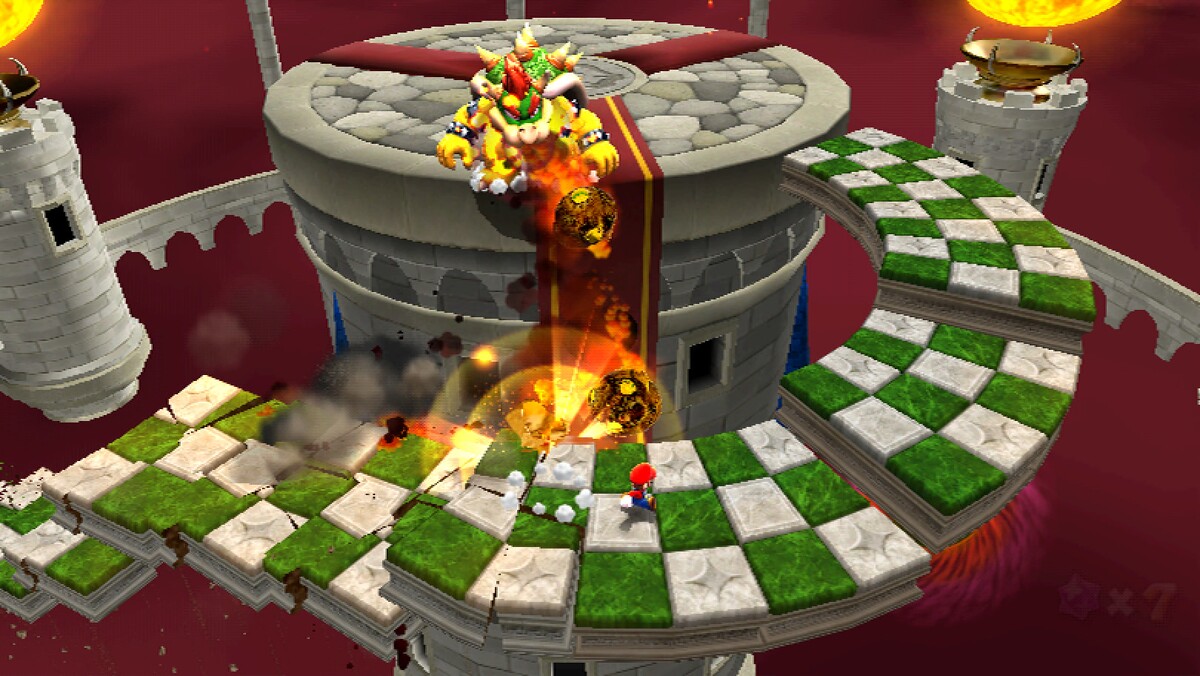 File:NM SMG The Big Staircase.jpg - Super Mario Wiki, the Mario ...