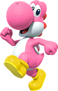 Gallery:Pink Yoshi - Super Mario Wiki, the Mario encyclopedia