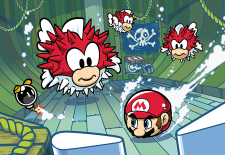 Porcupuffer (boss) - Super Mario Wiki, the Mario encyclopedia