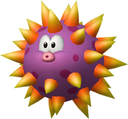 Big Urchin - Super Mario Wiki, the Mario encyclopedia