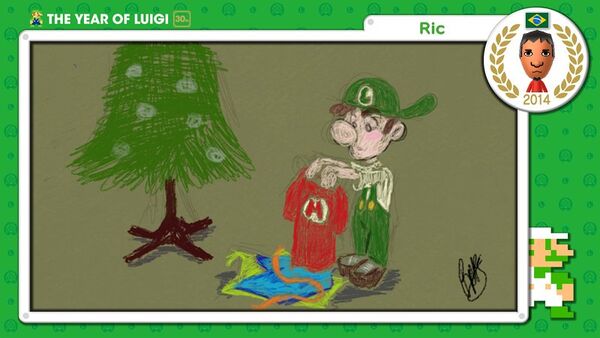 Luigi SketchPad - Super Mario Wiki, the Mario encyclopedia