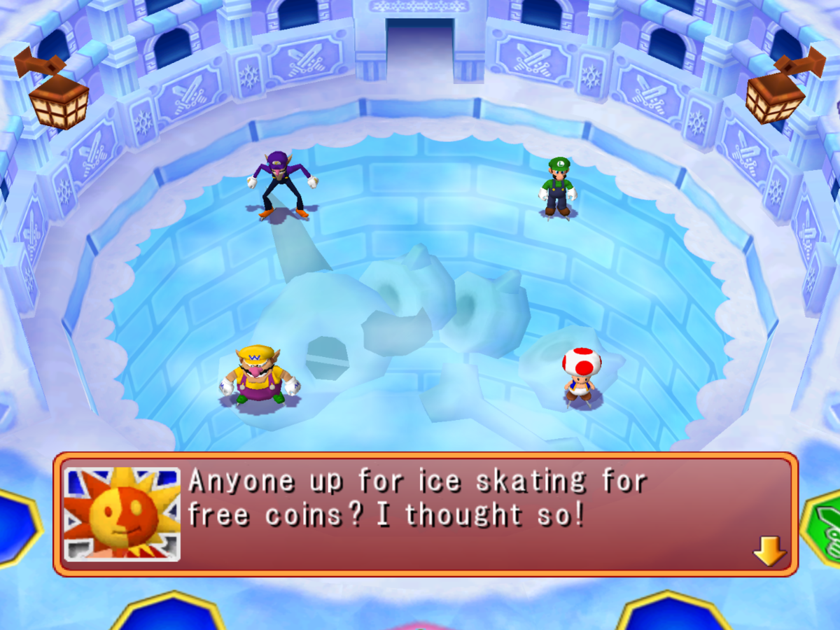 File:SnowflakeLake-IceSkating.png - Super Mario Wiki, the Mario ...