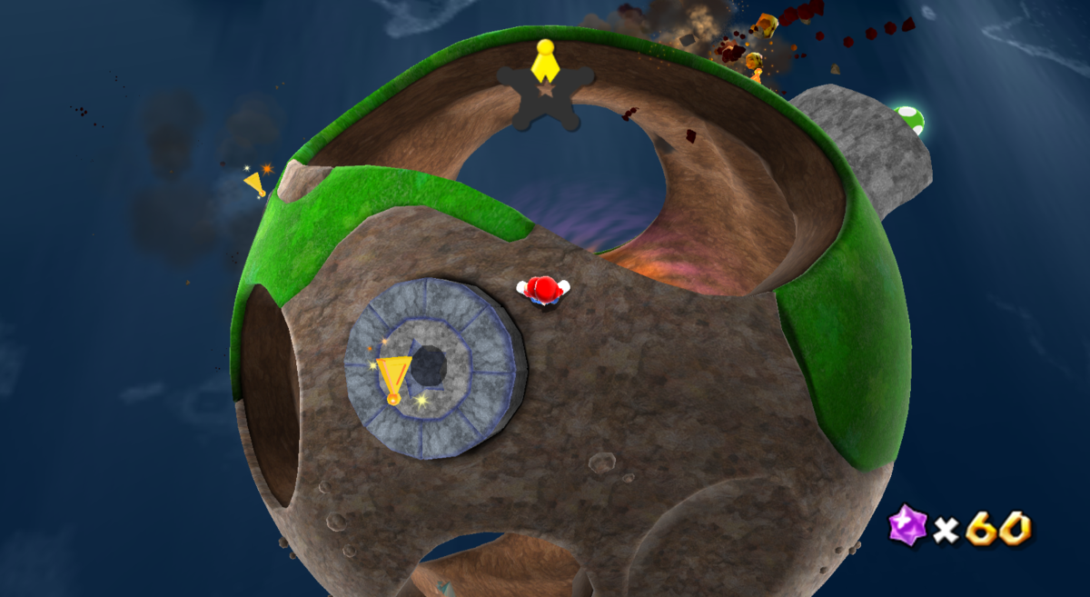 File:Black Hole Planet.png - Super Mario Wiki, the Mario encyclopedia