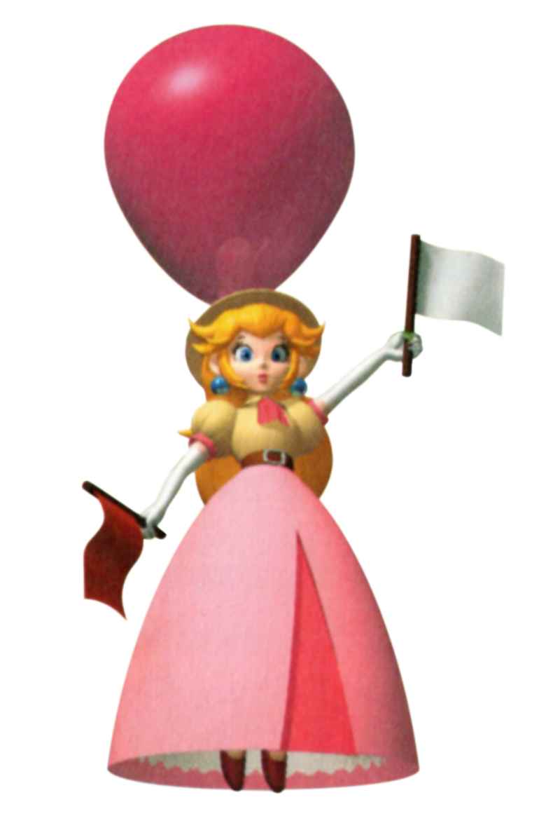File:MP2 Balloon Peach.png - Super Mario Wiki, the Mario encyclopedia