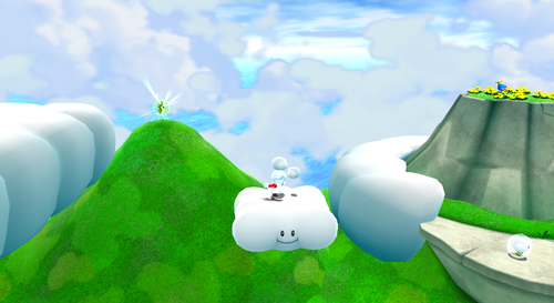 Fluffy Bluff Galaxy - Super Mario Wiki, the Mario encyclopedia