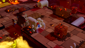 Lava Pit (Mario + Rabbids Kingdom Battle) - Super Mario Wiki, the Mario ...