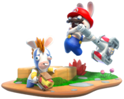 Rabbid Mario - Super Mario Wiki, the Mario encyclopedia