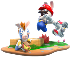 Rabbid Mario - Super Mario Wiki, the Mario encyclopedia