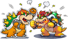 Paper Bowser - Super Mario Wiki, the Mario encyclopedia