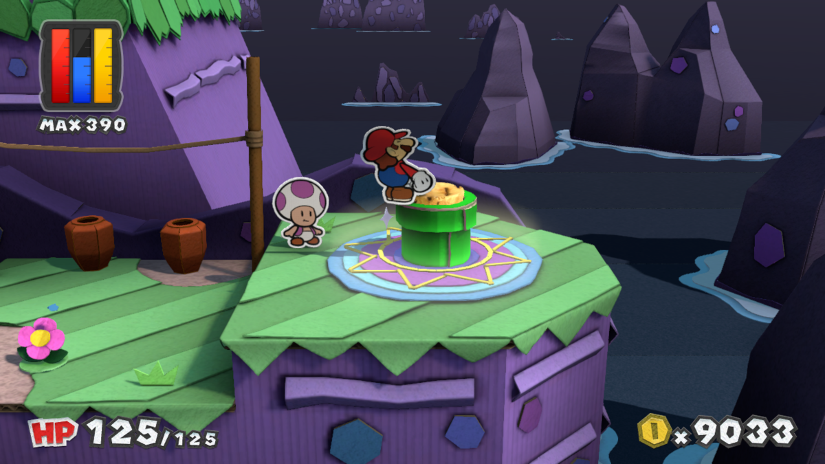 Island in Violet - Super Mario Wiki, the Mario encyclopedia