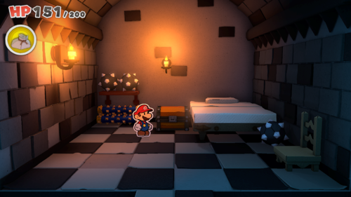 Bowser's Castle (Paper Mario: The Origami King) - Super Mario Wiki, the ...