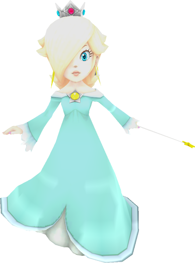 File:SMG Asset Model Rosalina.png - Super Mario Wiki, the Mario ...
