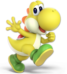 Gallery:Yellow Yoshi - Super Mario Wiki, the Mario encyclopedia