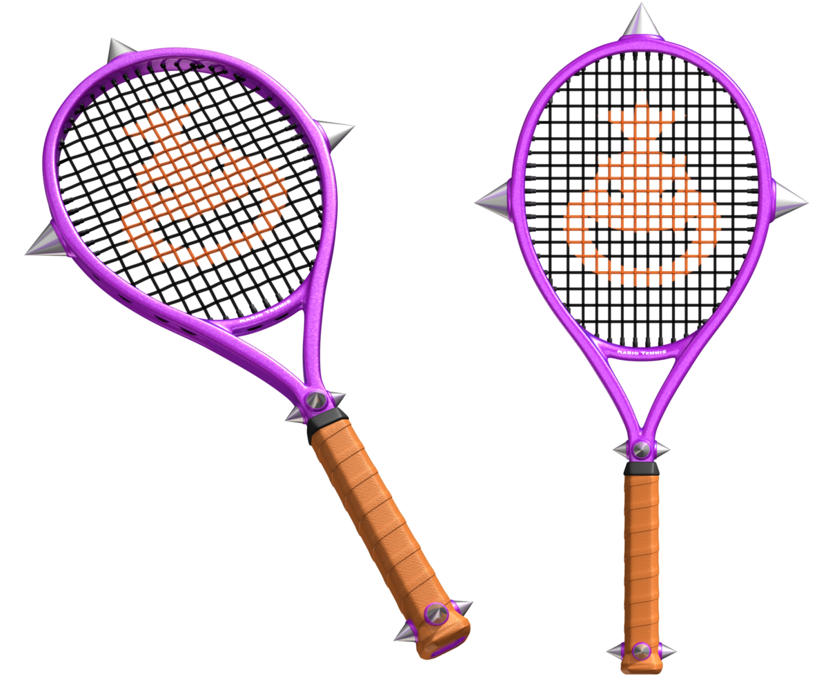 File:MTO Bowser Jr's tennis racket.png - Super Mario Wiki, the Mario ...