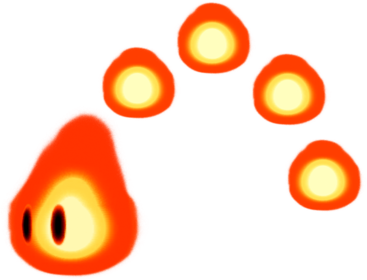 Fire Snake - Super Mario Wiki, the Mario encyclopedia