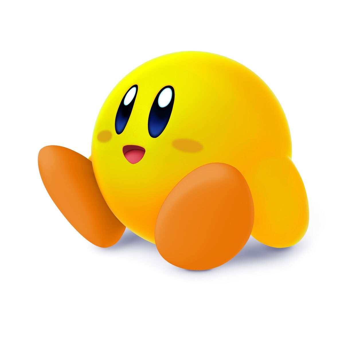 File:Kirby SSB4 Artwork - Yellow.jpg - Super Mario Wiki, the Mario ...
