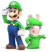 Rabbid Luigi - Super Mario Wiki, the Mario encyclopedia