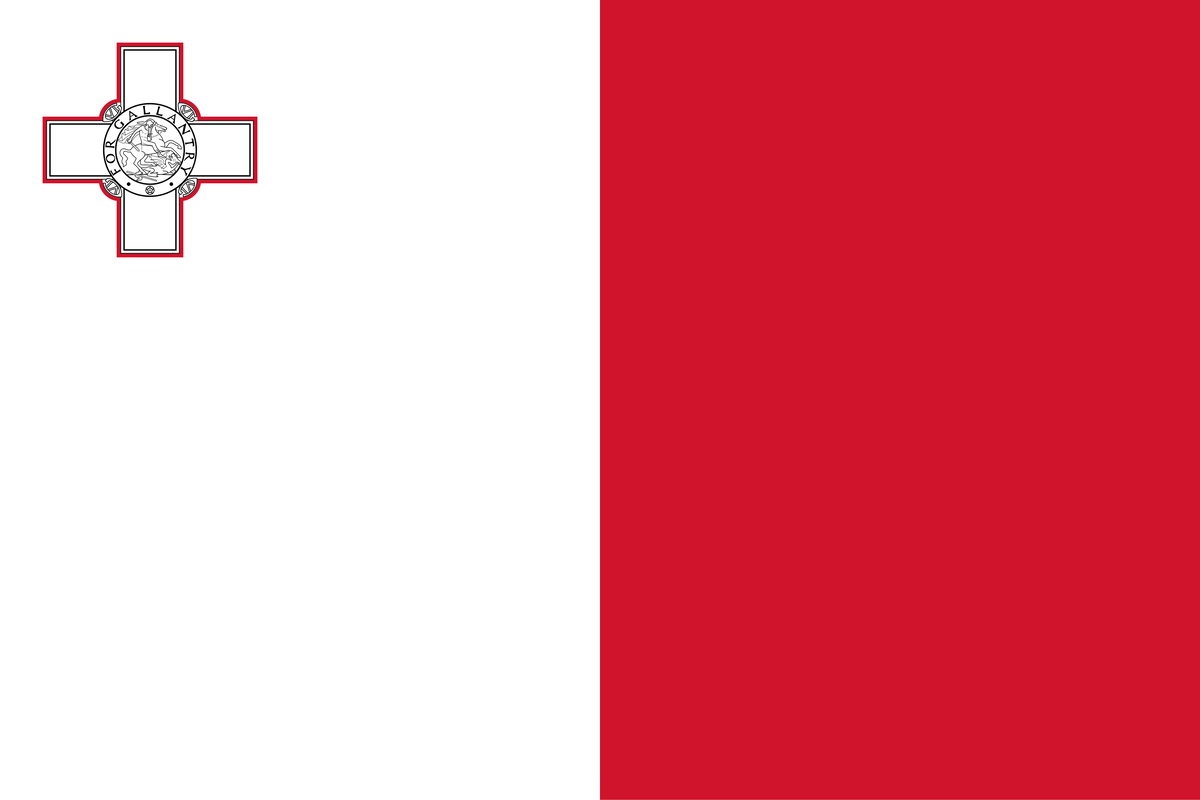 File:Flag of Malta.png - Super Mario Wiki, the Mario encyclopedia