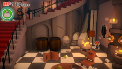 Bowser's Castle (Paper Mario: The Origami King) - Super Mario Wiki, the ...