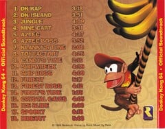 Donkey Kong 64 Official Soundtrack / Soundtrack CD - Super Mario Wiki ...